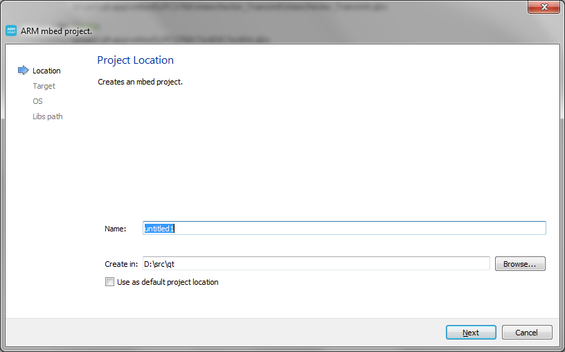 Building offline with Qt Creator IDE | Mbed